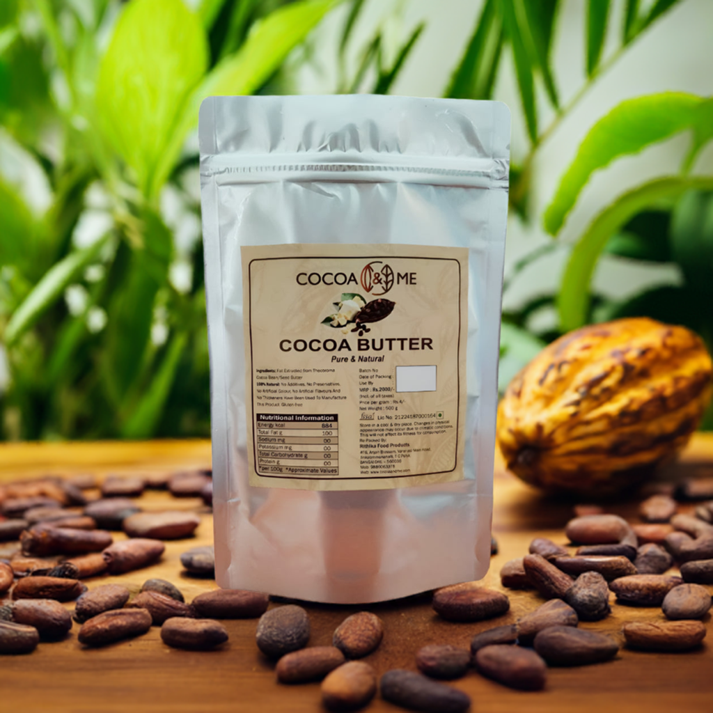 Cocoa&Me PURE COCOA BUTTER 500g pack